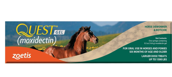 Quest Gel Dewormer - Horse Moxidectin Dewormer