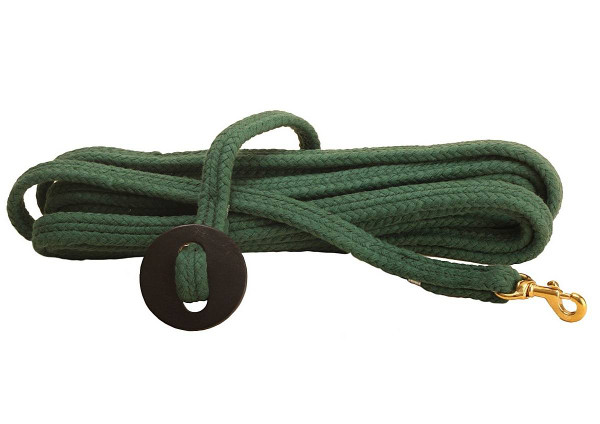 Tory Soft Cotton 25 ft Lunge Line- Horse Training Tack