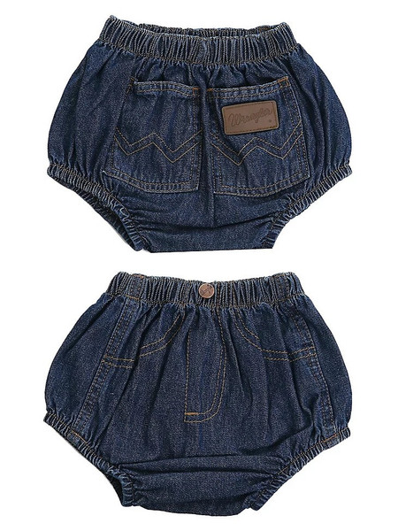 Baby Wrangler Denim Diaper Cover- Baby Western Gifts