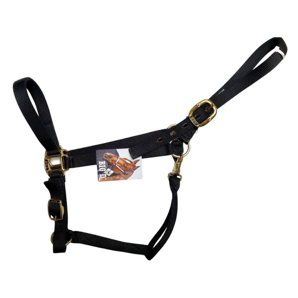 Big D Nylon Draft Horse Halter- Draft Horse Tack