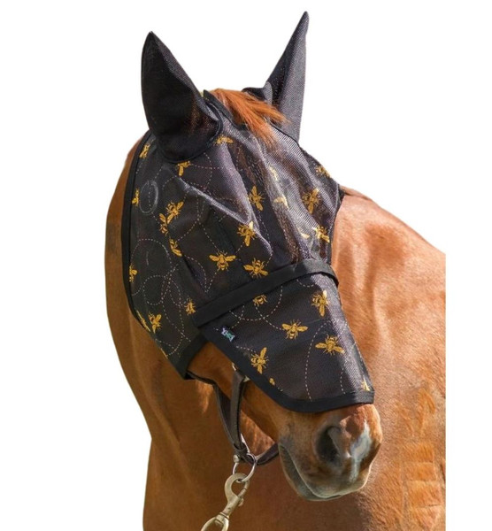 Mackey Bee Mine Fly Mask Ears & Detach Nose
