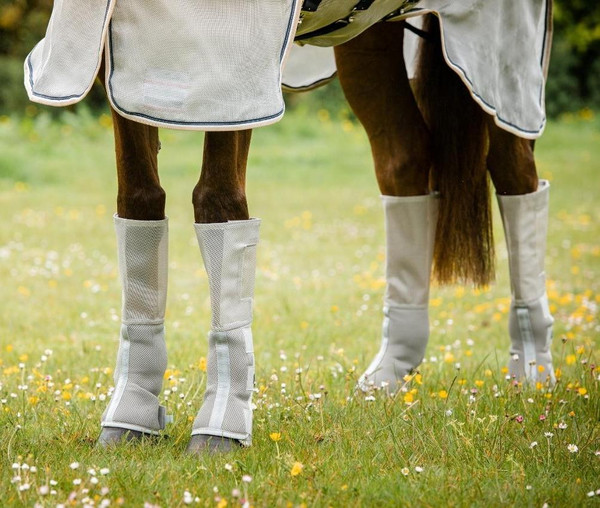Rambo Tech-Fit Fly Boots- Horse Fly Protection Boots