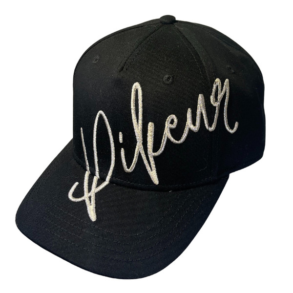 Pikeur Silver Metallic Logo Hat- Equestrian Ball Caps