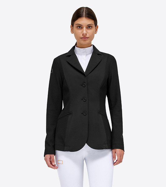 Rider's Gene Jersey and Mesh Riding Jacket- Ladies Equestrian Clothes