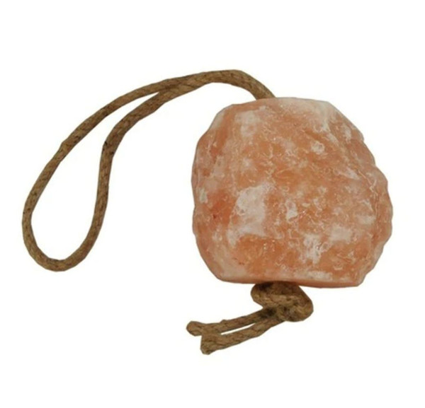 Jolly Himalayan Salt Rock on Rope- Horse Supplements