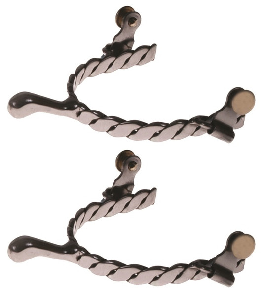 Jack's Twisted Knob End Spurs Men's, Youth- Western Spurs