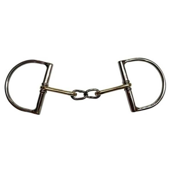 Jump'In Flat Chain Mouth Dee- English Horse Bits