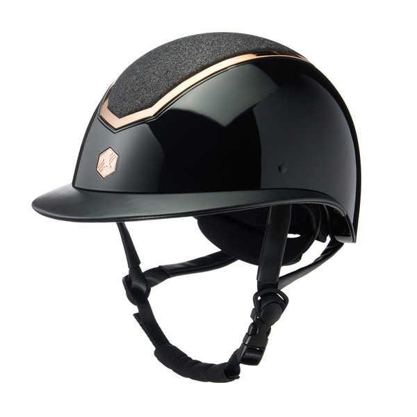 Charles Owen Kylo EQx Helmet Sparkly Wide Peak- Riding Helmets