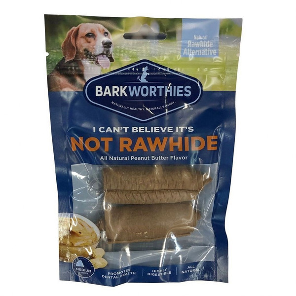 Barkworthies I Can't Believe It's Not Rawhide Chews- Dog Treats