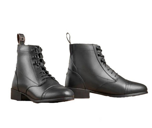 Kids Dublin Foundation Lace Paddock Boots- Youth Riding Boots