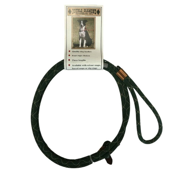 Double Diamond Rope Slip Leash- Dog Leashes