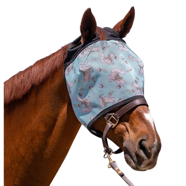 Mackey Squirrel Fly Mask- Horse Fly Masks