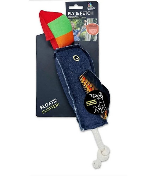 Fly & Fetch Canvas Dog Toy- Launching Toys