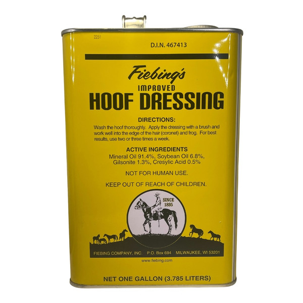 Fiebing's Hoof Dressing 1 gallon- Horse Hoof Oil