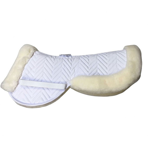 Fleeceworks Perfect Balance Half Pad- Saddle Pads