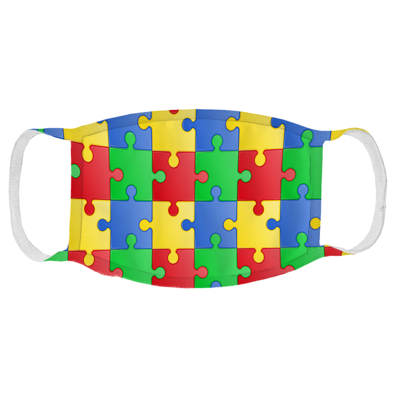 Autism Awareness Face Mask - Jefferson St. Designs