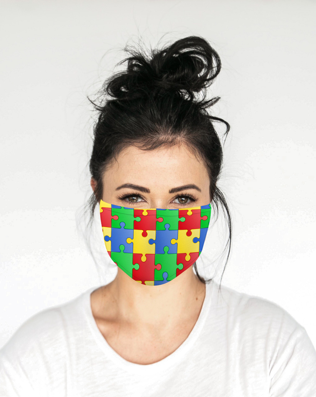 Autism Awareness Face Mask - Jefferson St. Designs