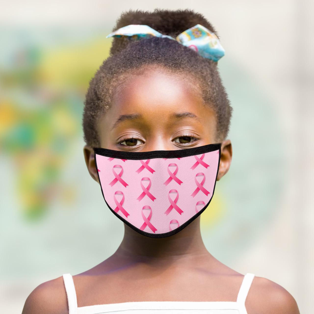 Breast Cancer Awareness Face Mask - Jefferson St. Designs