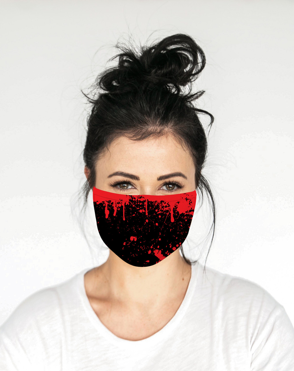 Blood Splatter Face Mask - Jefferson St. Designs