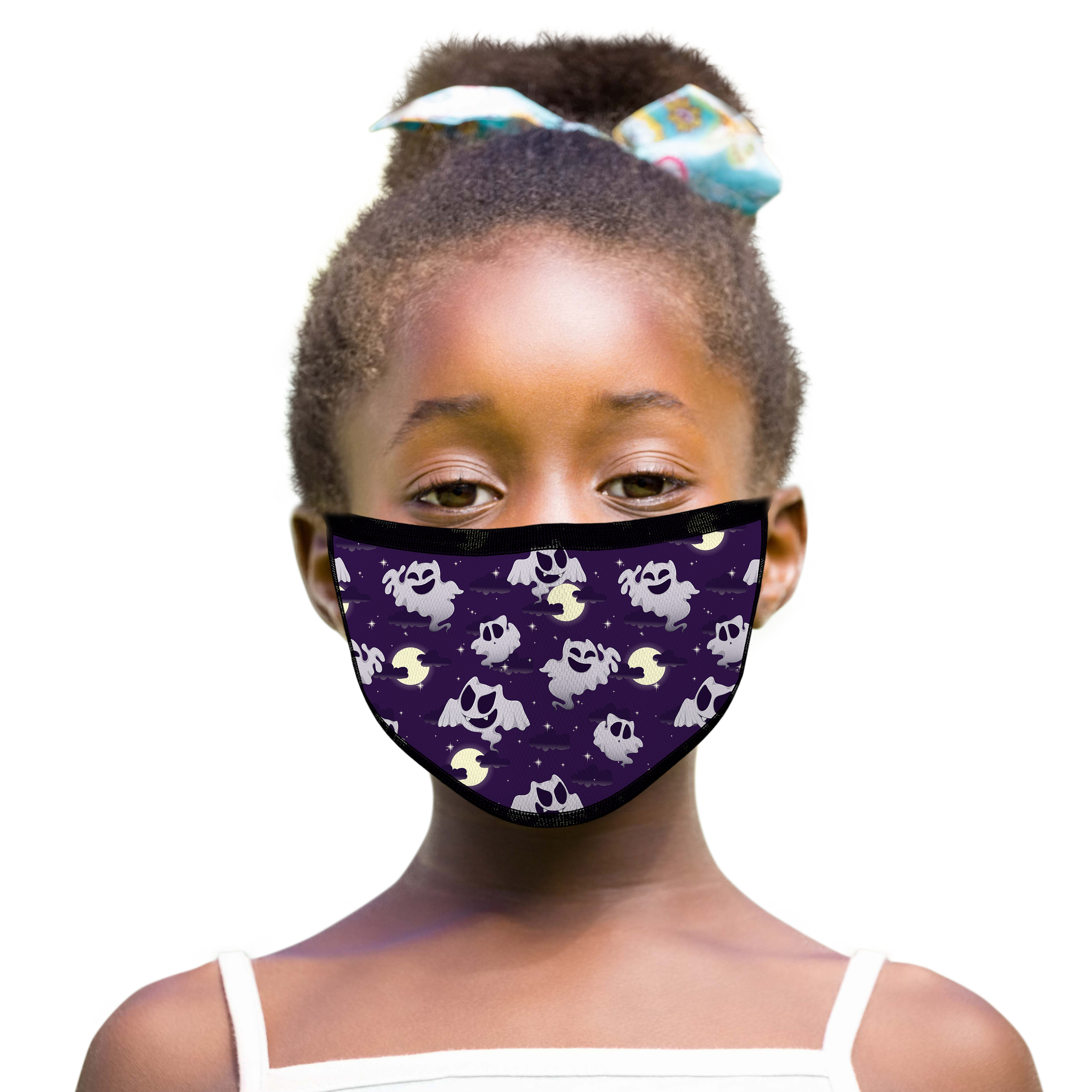 Ghosts Face Mask - Jefferson St. Designs