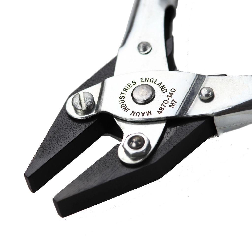 Smooth Jaws Flat Nose Parallel Plier 140 mm | Maun