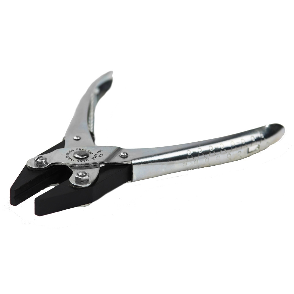 Flat Nose Parallel Plier Return Spring 160 mm | Maun