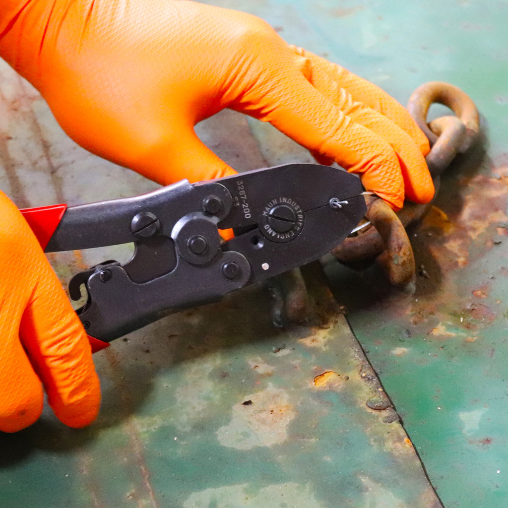 Security Crimping & Cutting Plier | Maun