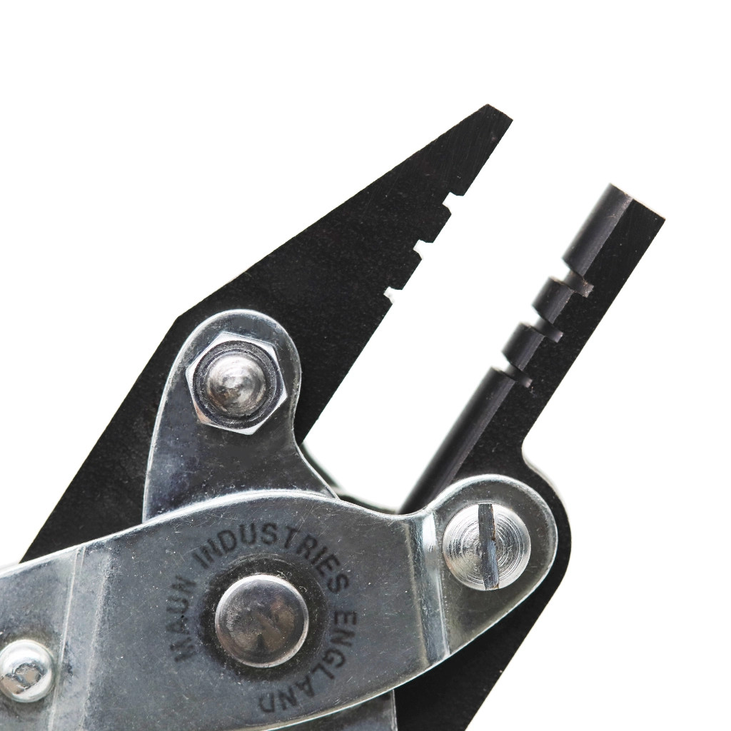 Half Round And Flat Jaws Parallel Plier With Three Collet Making ...