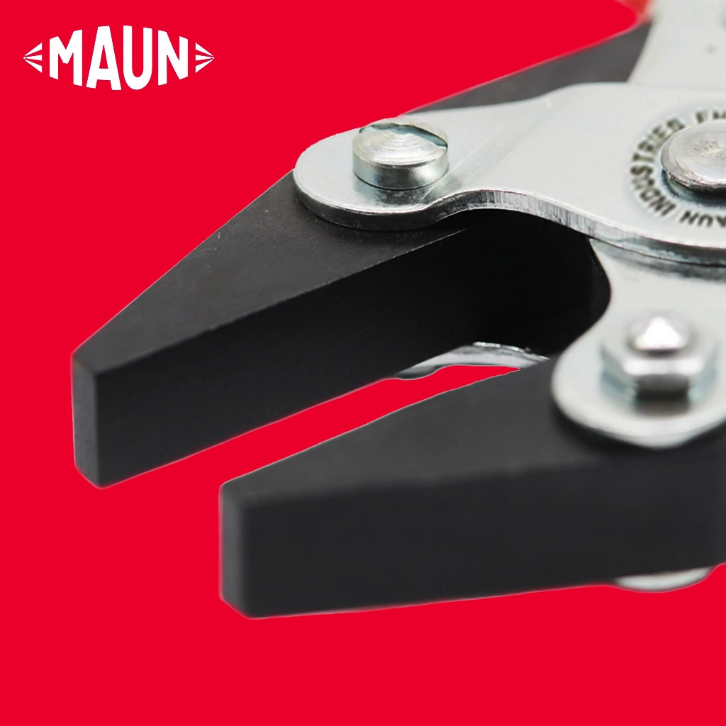 Smooth Jaws Flat Nose Parallel Pliers Return Spring Comfort Grips 160 ...