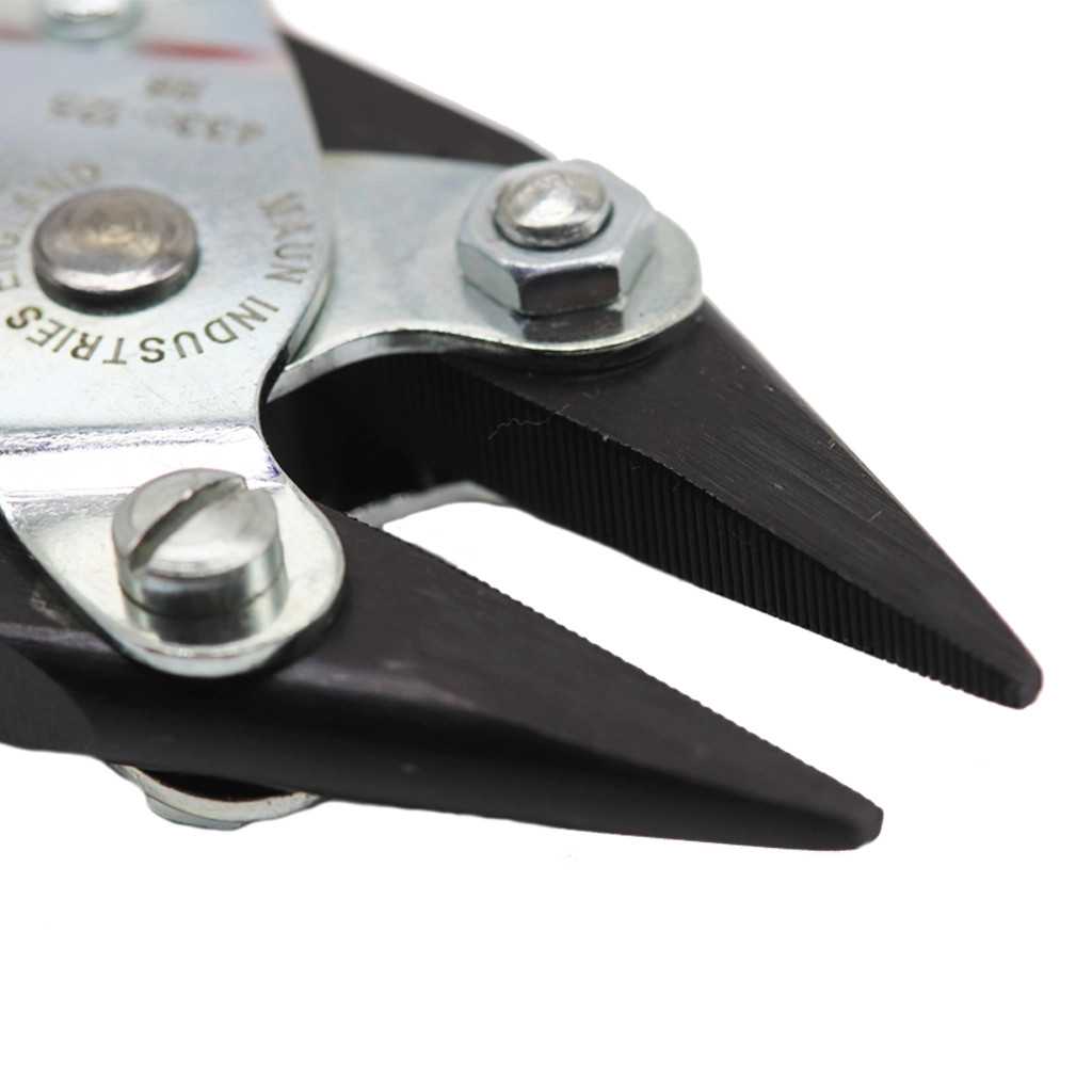 Snipe Nose Serrated Jaws Parallel Plier Comfort Grips 125 mm | Maun