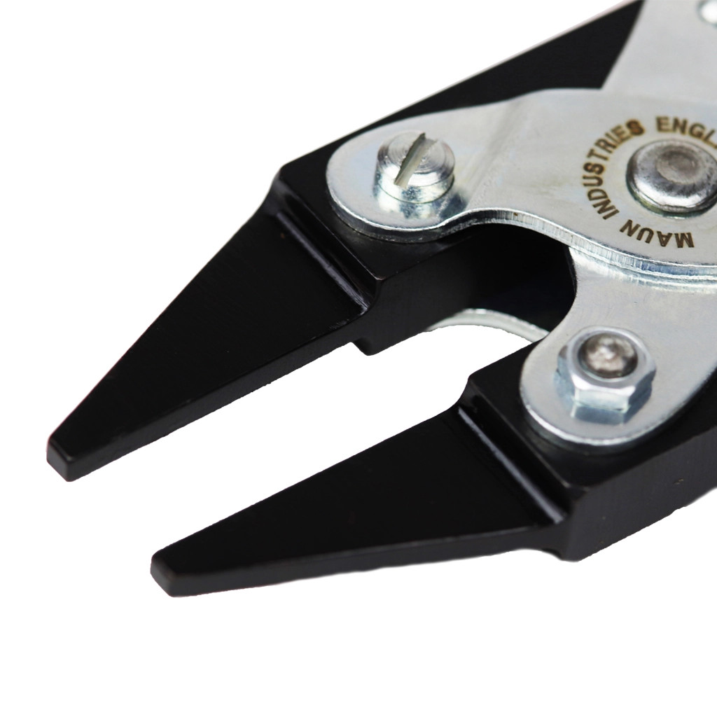 Thin Jaws Parallel Plier Return Spring Comfort Grips 160 mm | Maun