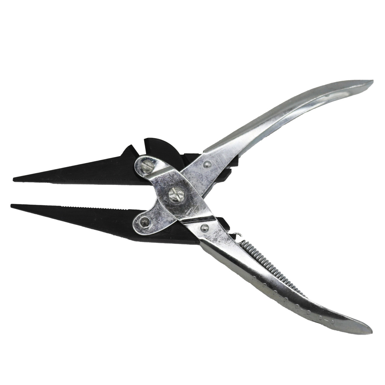 Maun - Long Nose Side Cutter Parallel Plier Return Spring 200 mm