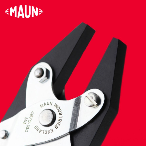 Smooth Jaws Flat Nose Parallel Plier 160 mm | Maun