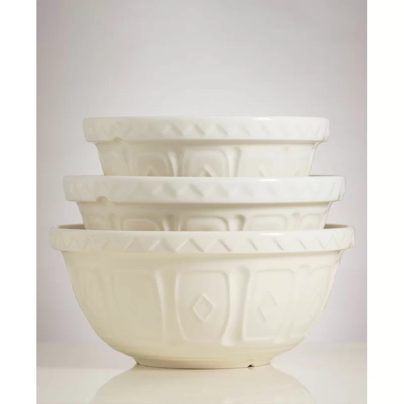 Color Mix Mixing Bowl Cream 11"