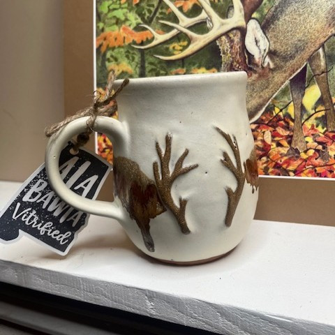 Handcrafted Deer Antler Mug - Pine Apple Mercantile Company