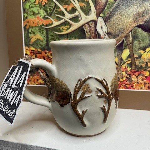 Handcrafted Deer Antler Mug - Pine Apple Mercantile Company