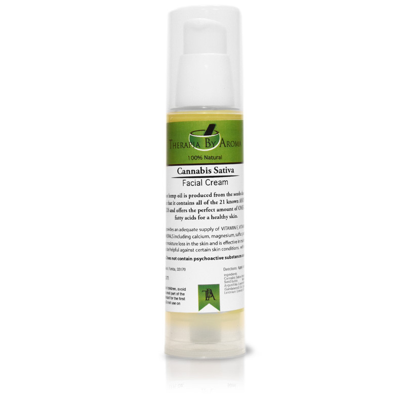 Cannabis Sativa Facial Cream Emulsion - Shop Light Facial Moisturizers