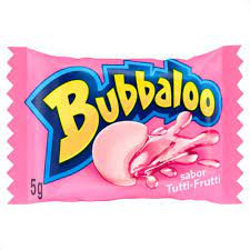 Bubbaloo/Bubalu/Babalu/Bubalo (Tutti fruit - Morango - Uva - Hortela ...