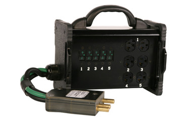 Lex 100 Amp Hollywood Box to (5) 20 Amp Circuits