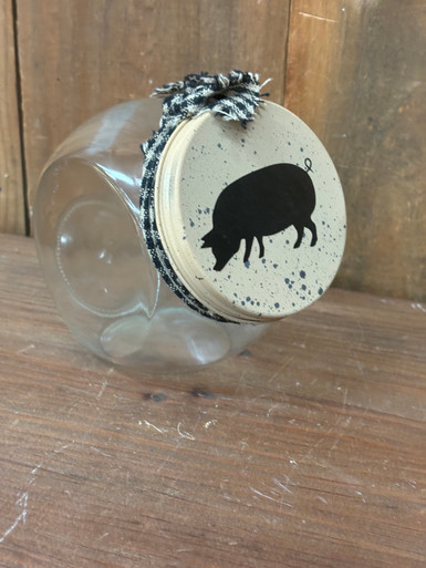 SM PIG CANDY JAR - Sturbridge Flea Market