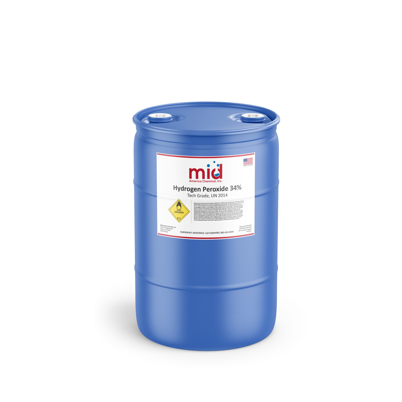 Hydrogen Peroxide 34% Technical Grade