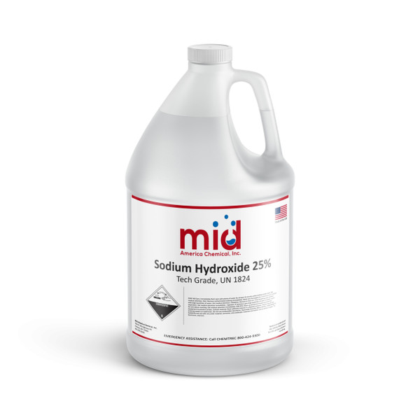 Sodium Hydroxide 25% | Caustic Soda Supplier USA