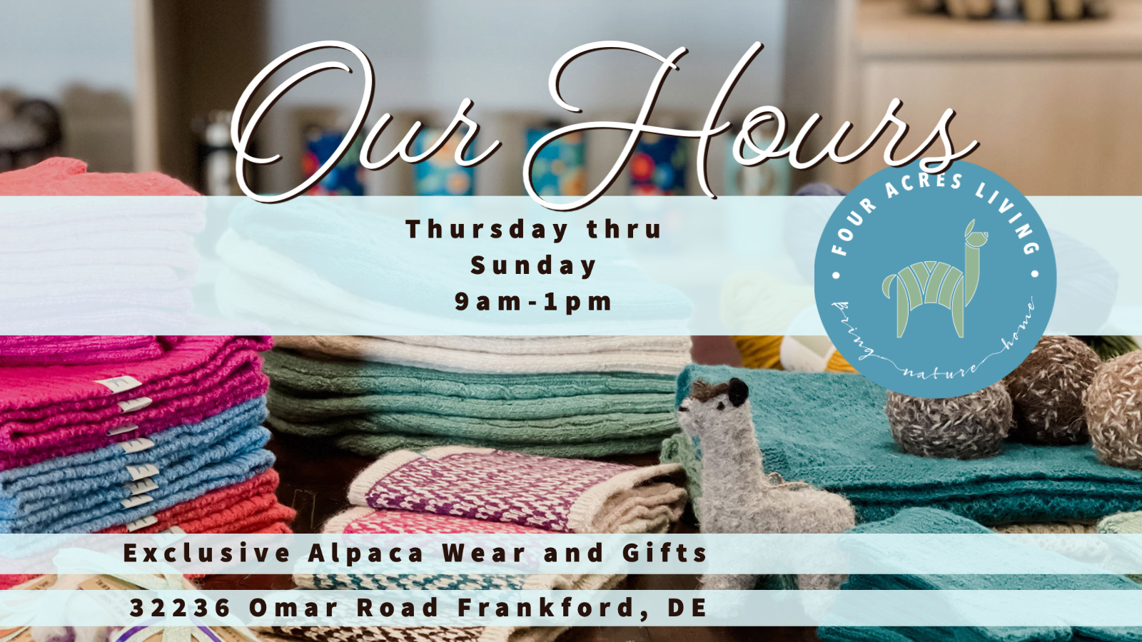 Farm and Store Hours