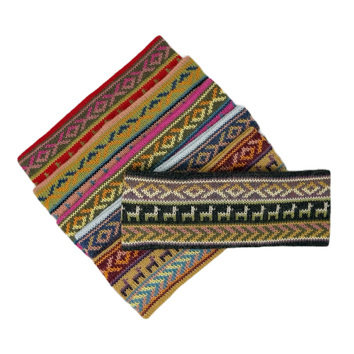Alpaca Multi-Colored Headband - Four Acres Living