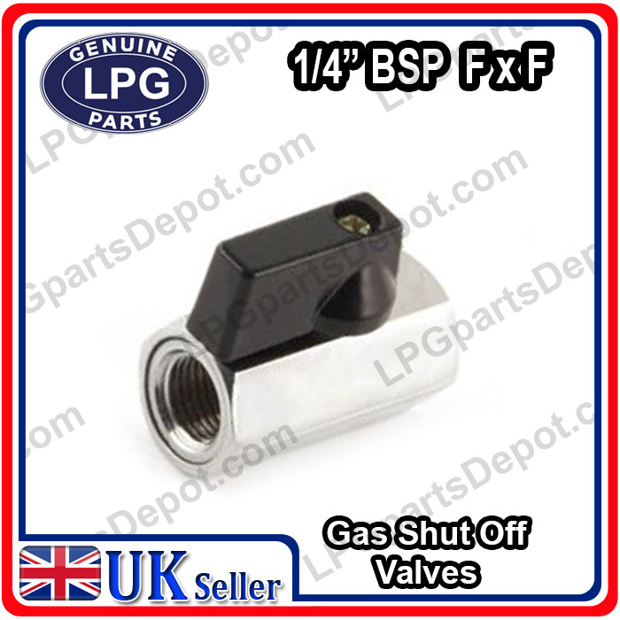 8mm, 10mm, 15mm Gas Lever shut off BALL VALVE compression isolator ...