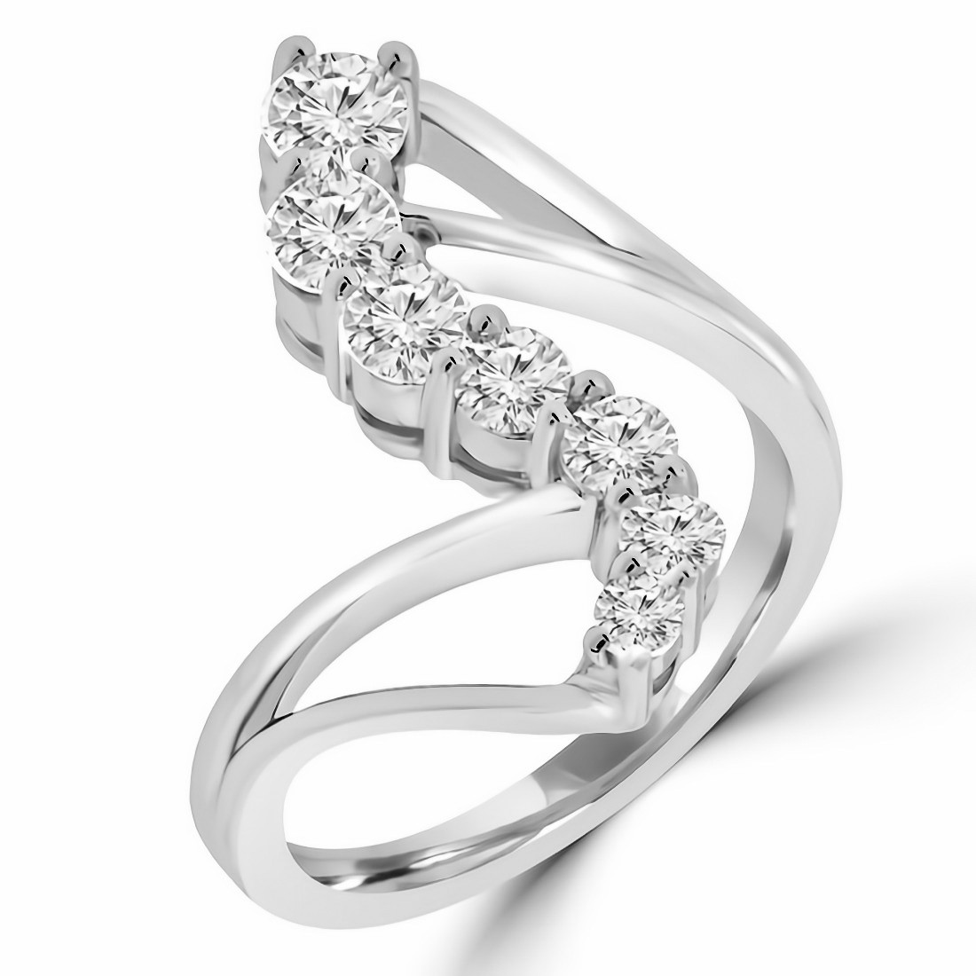 Diamond Cocktail Rings | Unique Journey & Flower Rings