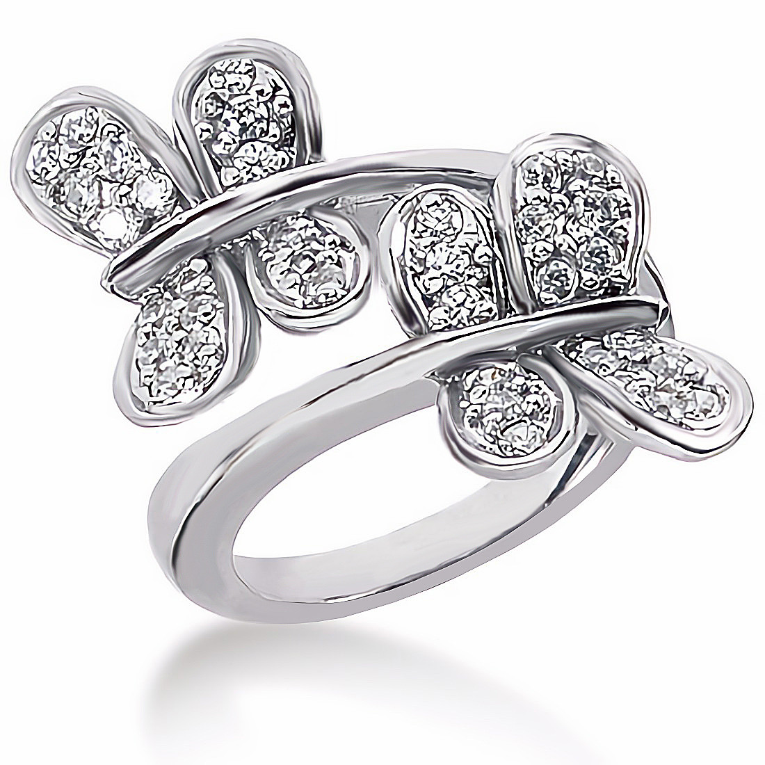 Diamond Cocktail Rings | Unique Journey & Flower Rings