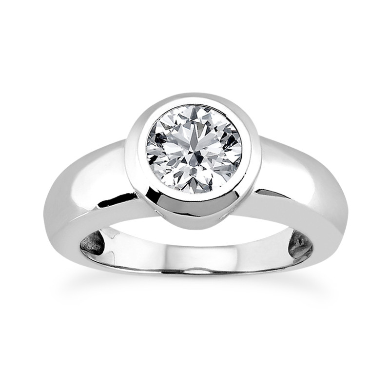 Solitaire Ring Settings | All Precious Metals and Styles