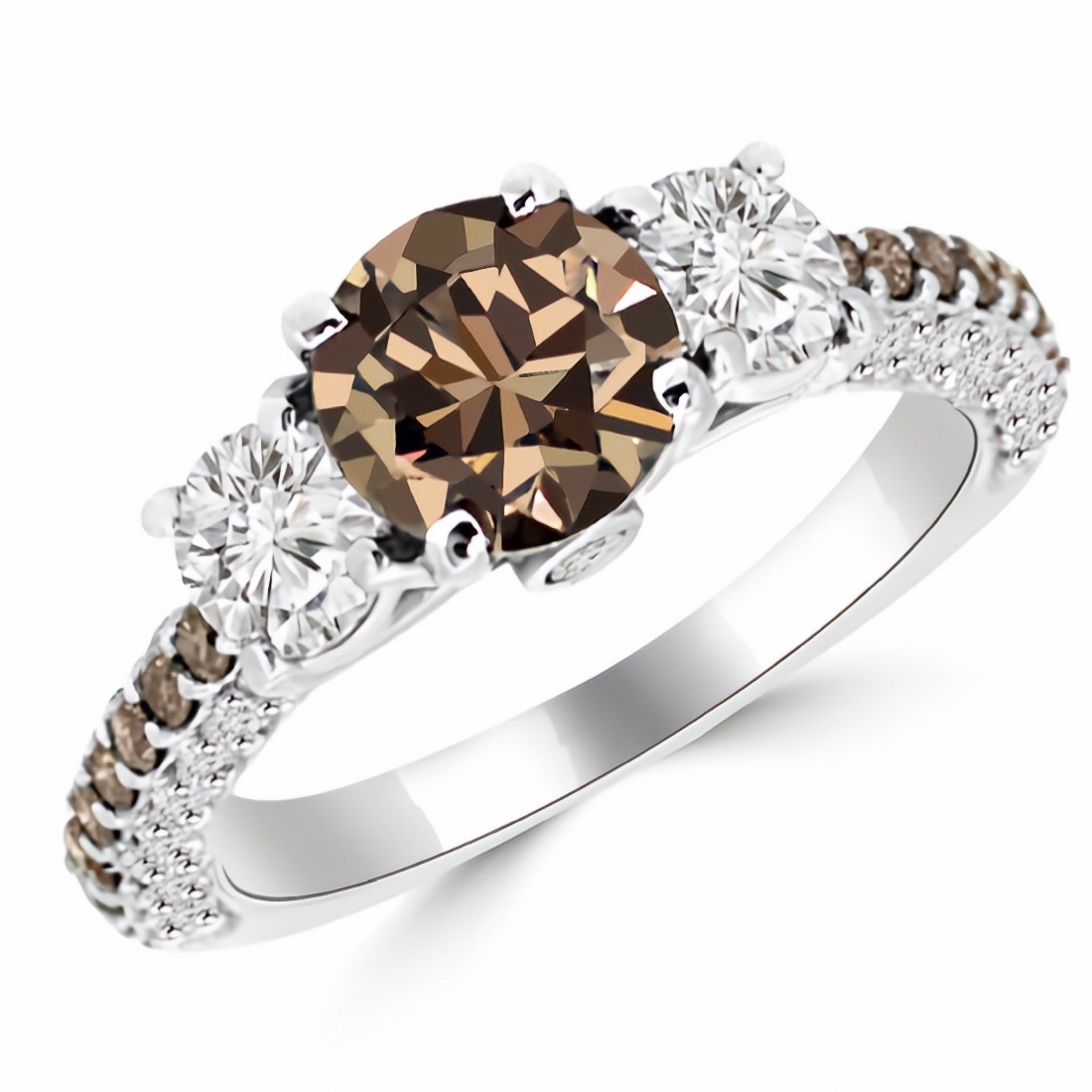 Brown diamond rings for sale store
