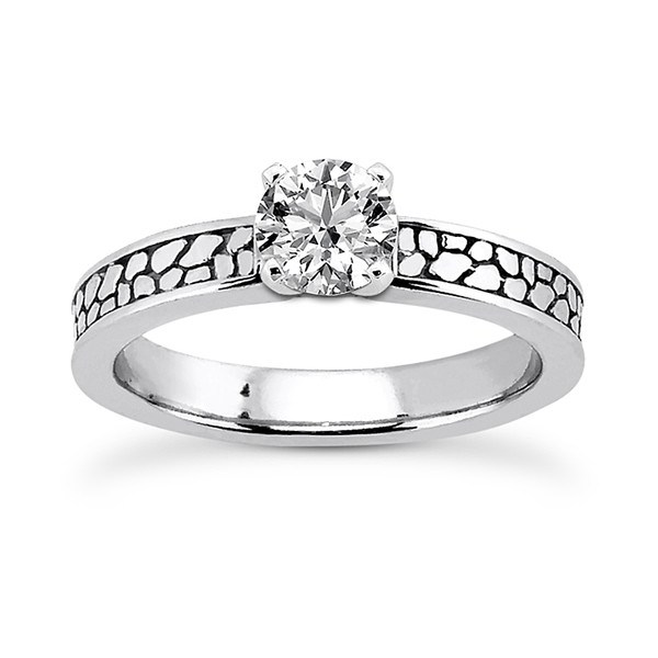 Solitaire Engagement Ring Settings - All Precious Metals and Styles